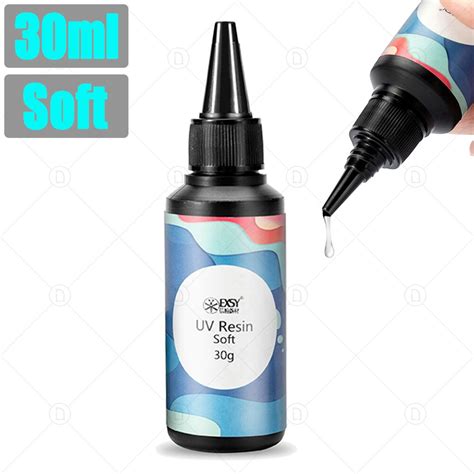 Diy Uv Soft Epoxy Resin Crystal Clear Ultraviolet Vicedeal