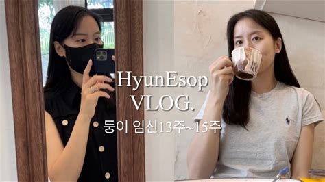 Vlog 쌍둥이 임산부 13주~15주 일상인데 거의 먹방 친구들과 짧고굵은 브샤 남편의 생일상 웨스틴 조선 서울 아리아 다시 받은 입덧약 Youtube