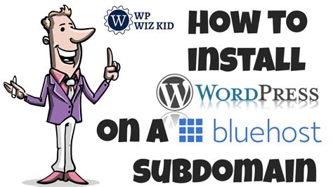 How To Install Wordpress On A Bluehost Subdomain October 2019 Youtube