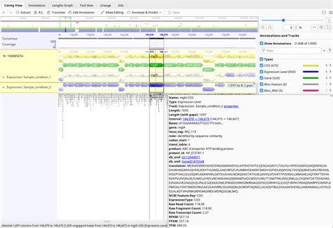 Practice Expression Analysis Geneious