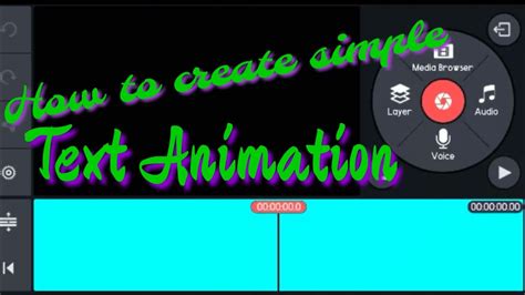 How To Create Text Animation Youtube