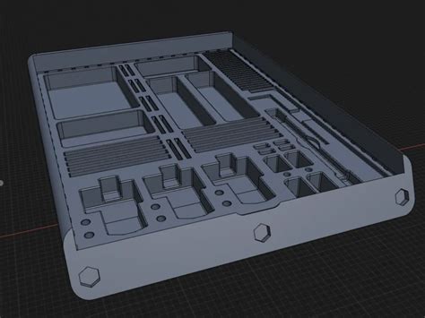 Ams Riser V2 Accessory Drawer Remixed By User3014419354 Makerworld