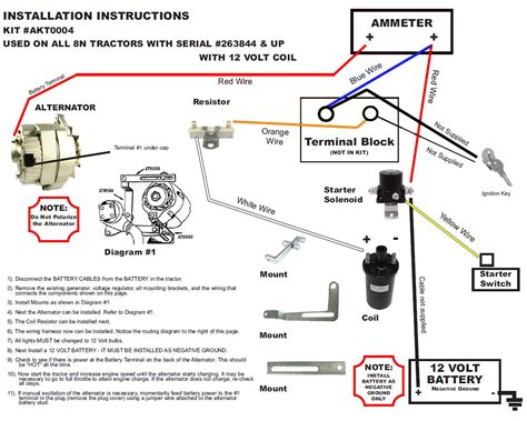Ford 9n Wiring Diagram 12 Volt Conversion