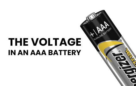 What Is Full Voltage For Aaa Battery