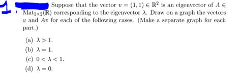 Solved J Suppose That The Vector V R Is An Chegg Com