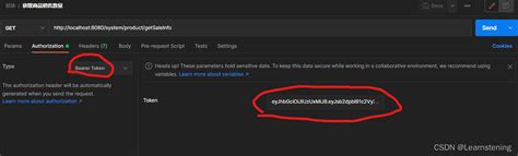 使用postman测试带token验证的接口（若依为例）postmanlearnstening Ruoyi 若依
