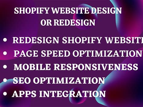 Shopify Store Design Shopify Store Redesign Shopify Store Development Upwork