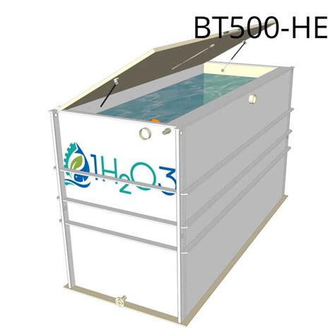 Bt500 He 285 M³ External Buffer Tank And Optional Cover