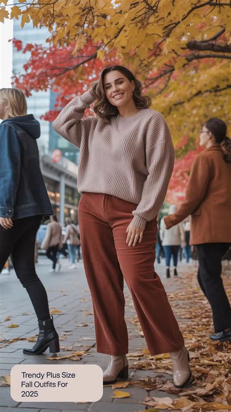 Trendy Plus Size Fall Outfits For 2025 Aesthetic Cozy And Casual Ideas