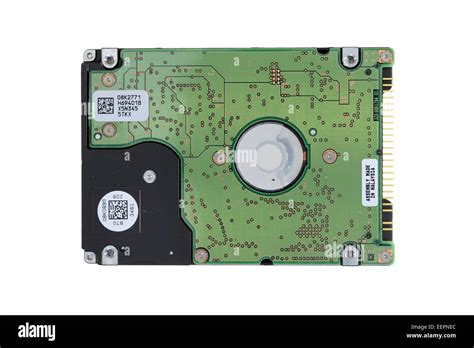 A Close Up Shot Of A Computer Hard Drive Stock Photo Alamy