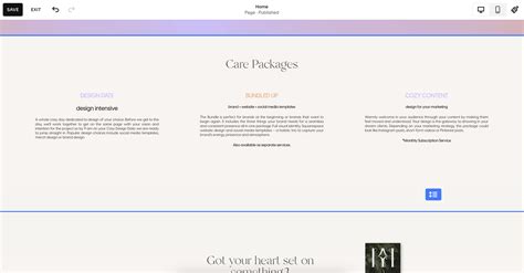 Unable To Edit Sections Customize With Code Squarespace Forum
