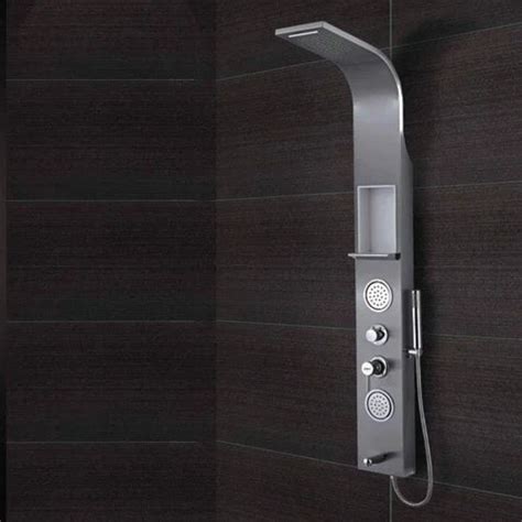 Silver Jaquar Steel Shower Panel For Bathroom Fitting At ₹ 16500piece