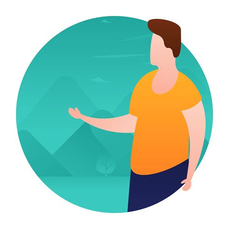 Man Pointing Concepts Vector Art At Vecteezy