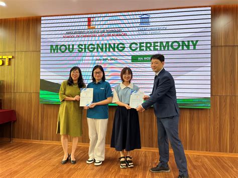 Lễ Ký Kết Thỏa Thuận Hợp Tác Giữa Scls Và Ghent University Global Campus