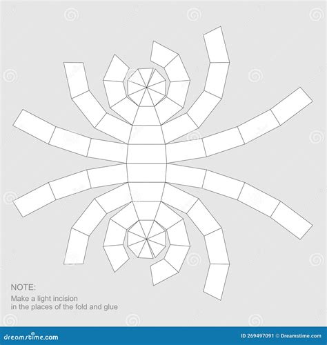Die Cut Ball Template Unfolding Sphere With Cutting And Scoring Lines Cut And Glue Yourself