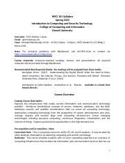 Exploring Computing Infrastructure And Security Technology In Course Hero