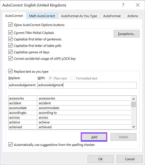 How To Adjust AutoCorrect Settings In Microsoft Word Guiding Tech