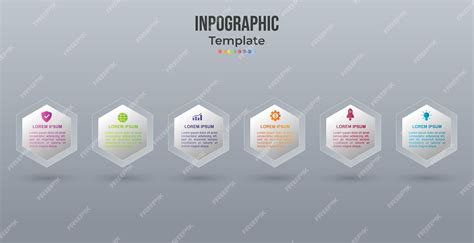 Premium Vector Business Hexagon Timeline Infographic Icon Designed For Abstract Background