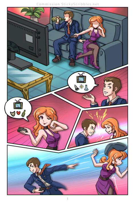 Kasey Maid Training Comic 1 By Stickyscribbles On Deviantart