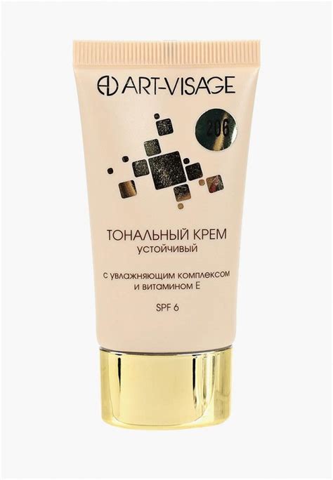 Тональный крем Art-Visage устойчивый с увлажняющим комплексом и ...