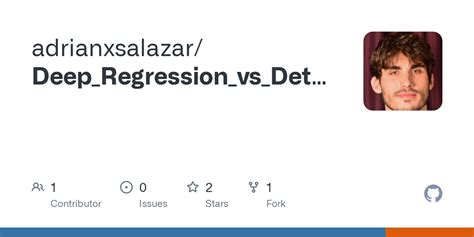 github adrianxsalazar deep regression vs detection for counting in