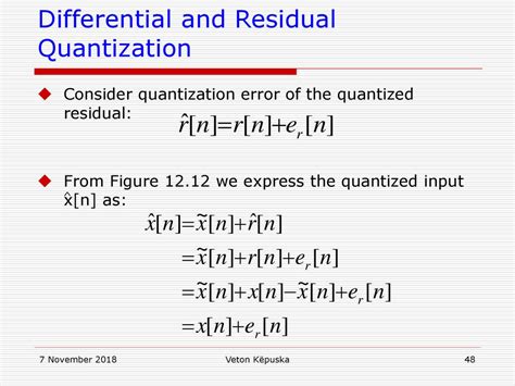 Digital Systems Hardware Organization And Design Speech Coding Ppt