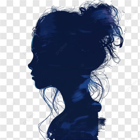 홈 디자인을 위한 우아한 파란색 여성 실루엣 그림 우아한 여성 실루엣 현대 실루엣 예술 우아한 여성 디자인 Png 일러스트 및 이미지 에 대한 무료 다운로드 Pngtree