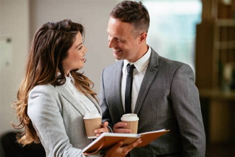 can a work relationship develop into romance