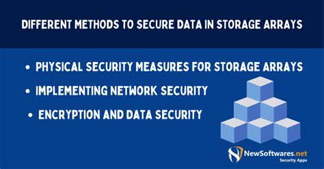 Securing Data In Storage Arrays Which Methods Offer The Best