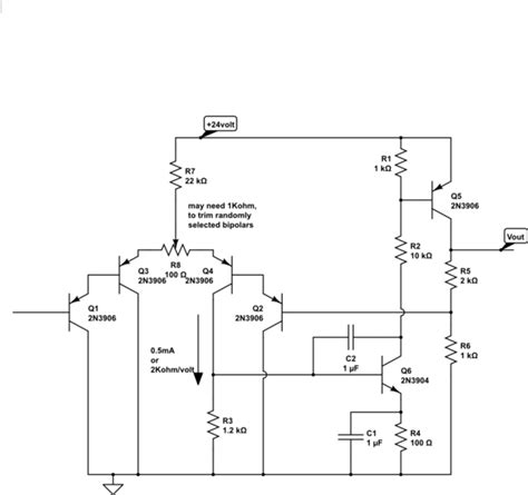 Mosfet Build A Voltage Controlled Voltage Source Out Of Discrete