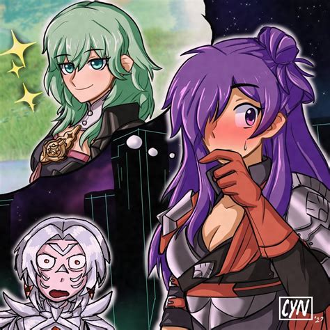 Byleth Byleth Shez Shez And Arval Fire Emblem And More Drawn By Cynthiccal Danbooru