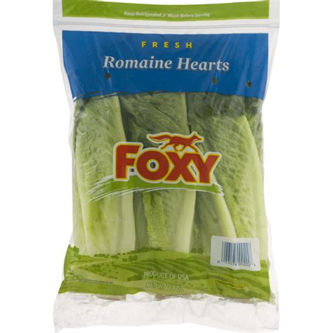 Foxy Fresh Romaine Hearts 22 Oz Delivery Or Pickup Near Me Instacart