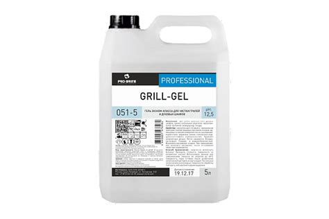 Гель для чистки грилей и духовых шкафов Pro-Brite GRILL-GEL 5л. 051-5 ...