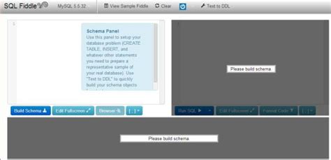Using SQLFiddle | SQL Studies