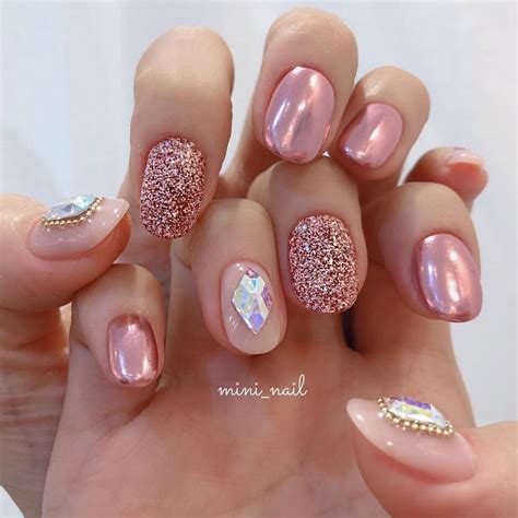 미니네일파우더네일글리터네일 오마이갓🤦🏼‍♀️ 글리터랑 파우더 둘다 미쳐따🤦🏼‍♀️💕 예약문의 다이렉트 카톡 예약 받지