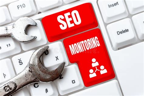 Writing Displaying Text Seo Monitoring Business Overview Tracking The Progress Of Strategy Made