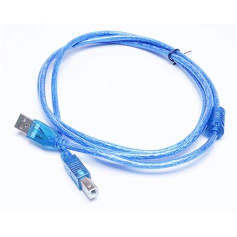 USB 2 0 Cable Type B 100cm Blue Opencircuit