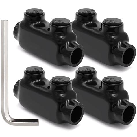 Jeemiter Insulated Inline Splice Connector 20 6 Gauge Wire Connectors
