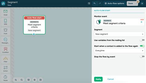 Dynamic Segment Trigger Sendpulse