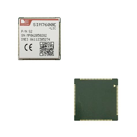 Simcom Sim7600e L1c โมดูล4g Lte Cat1หลายย่านความถี่ Lte Fdd Tdd Hspa โมดูล Iot การสื่อสารแบบ