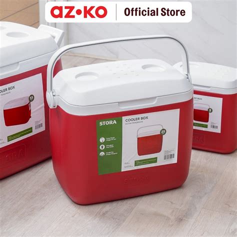 Jual Azko Stora 25 Ltr Flip Box Pendingin Boks Pendingin Tempat Penjaga Suhu Dingin Kontainer