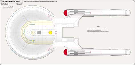 Loknar Class Frigate Tos Profile Cutaway And Deck Plans
