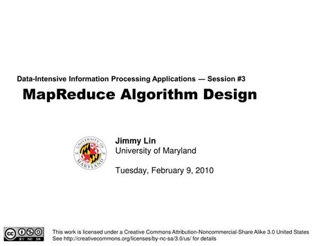 Ppt Mapreduce Algorithm Design Powerpoint Presentation Free Download