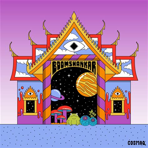 Psychedelic Temple Scrolller