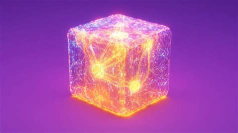 A Vivid 3d Depiction Of A Circuit Board With Glowing Nodes And