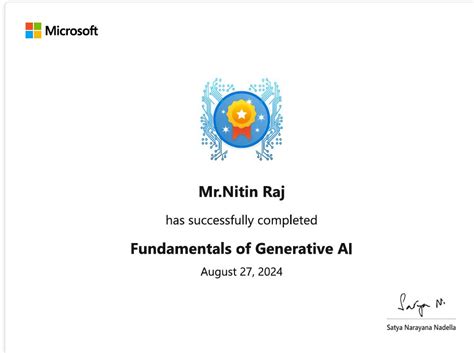 Nitin Raj On Linkedin Generativeai Microsoftcertified Continuouslearning Aiinnovation…