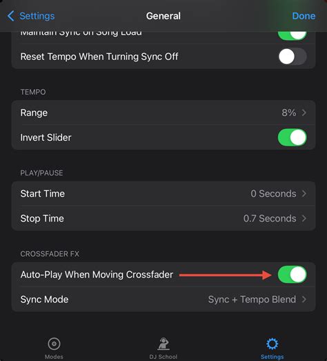 Auto Play When Moving Crossfader Doesnt Work With Ipad Mini Questions Algoriddim