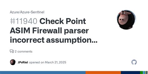 Check Point Asim Firewall Parser Incorrect Assumption That