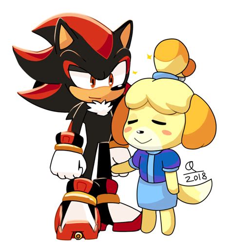 Shadow And Isabelle Super Smash Brothers Ultimate Super Smash