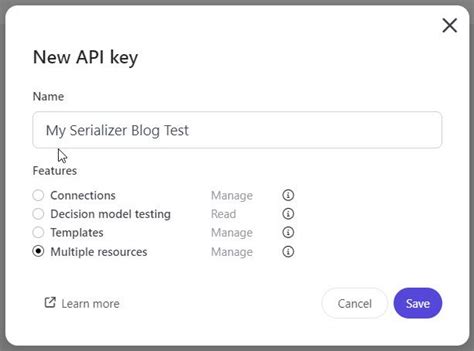 sitecore personalize new developer focused api keys